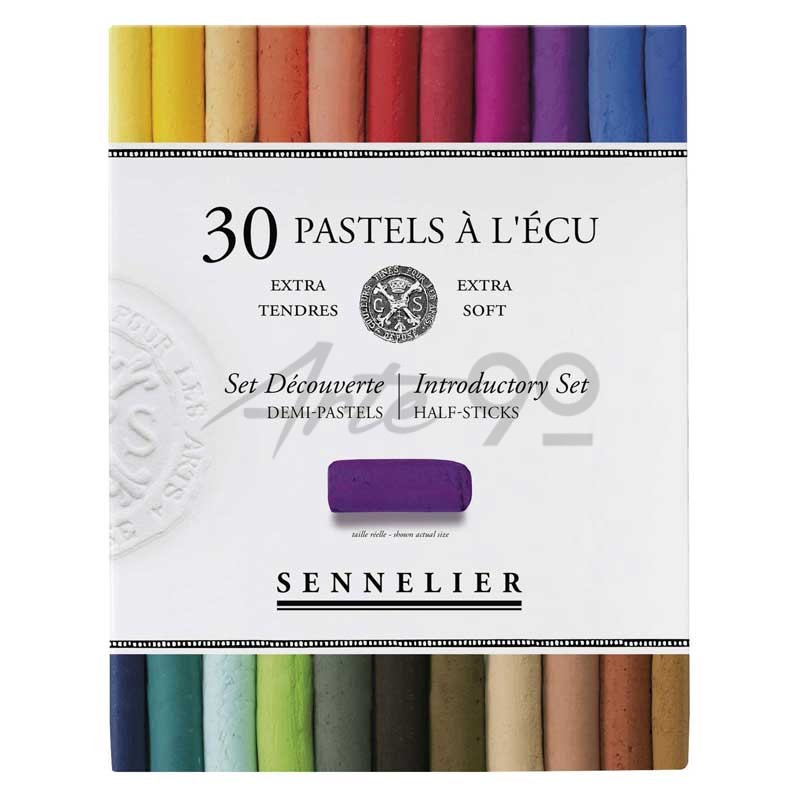 Set 30 Mezzi Pastelli, Soft Pastel "A l'écu" | Arte90